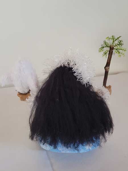 *4" Art Doll Poli'ahu, Snow Goddess of Mauna Kea ...