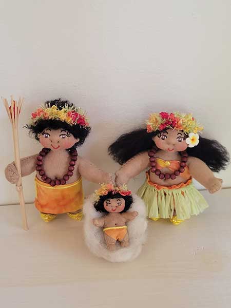 *Hawaiian Ocean Theme Nativity Scene ...