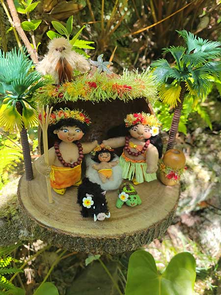 *Hawaiian Ocean Theme Nativity Scene ...